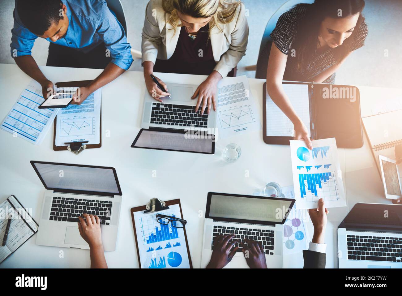 Birds eye view of table hi-res stock photography and images - Alamy