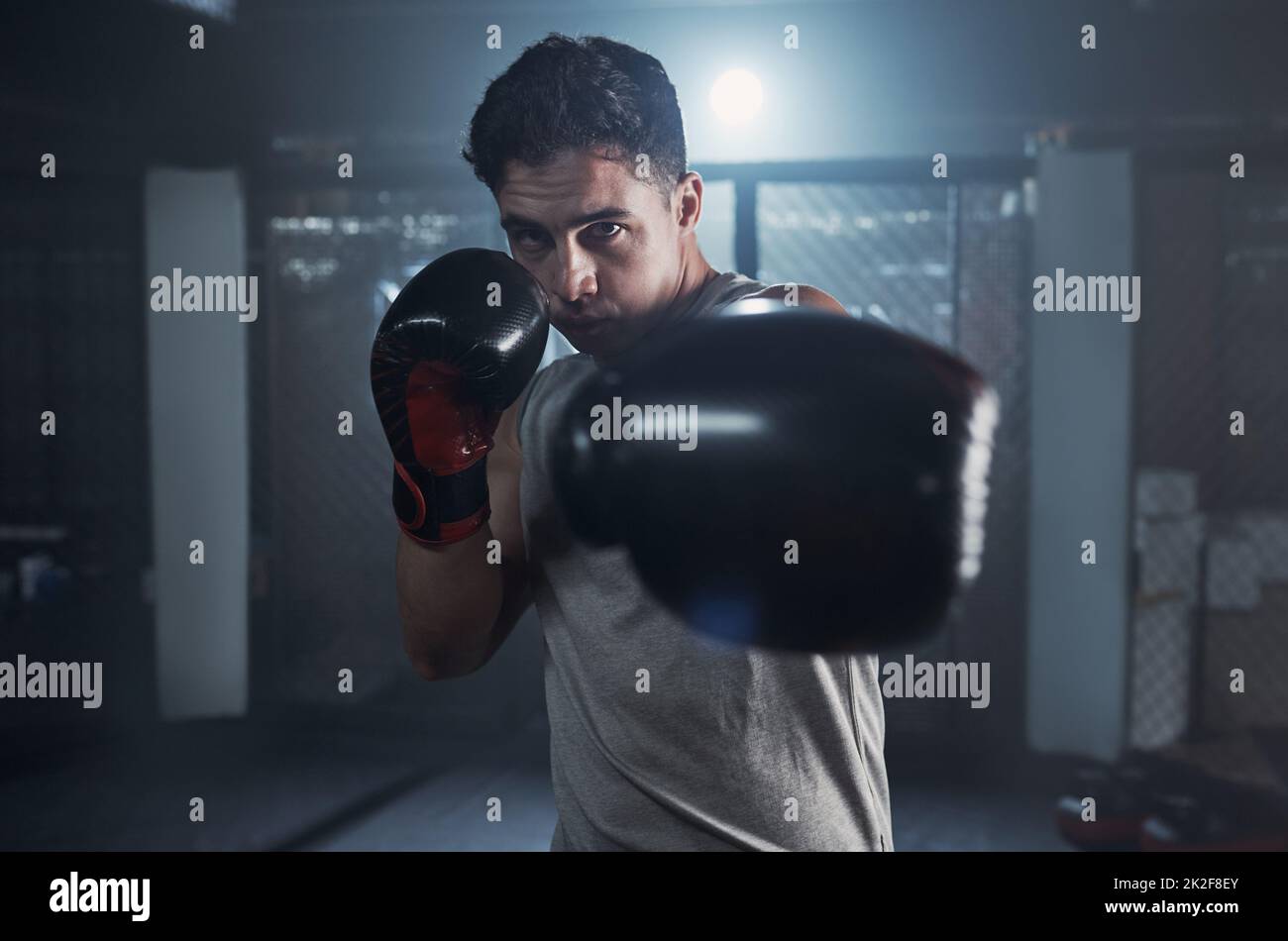 Modern boxing gym hi-res stock photography and images - Alamy