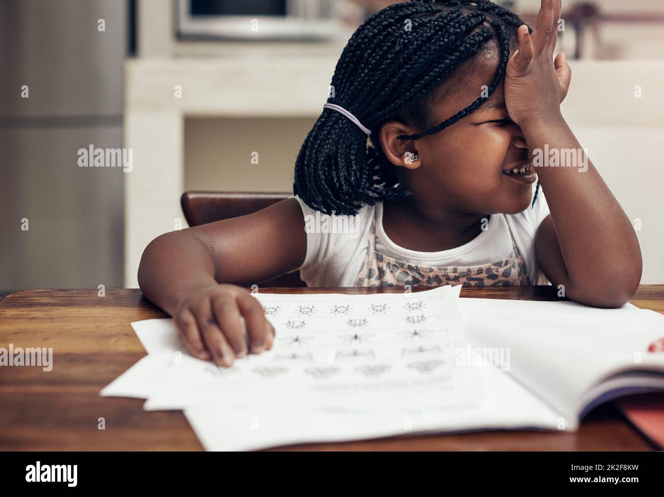 Girl Thinking Deeply