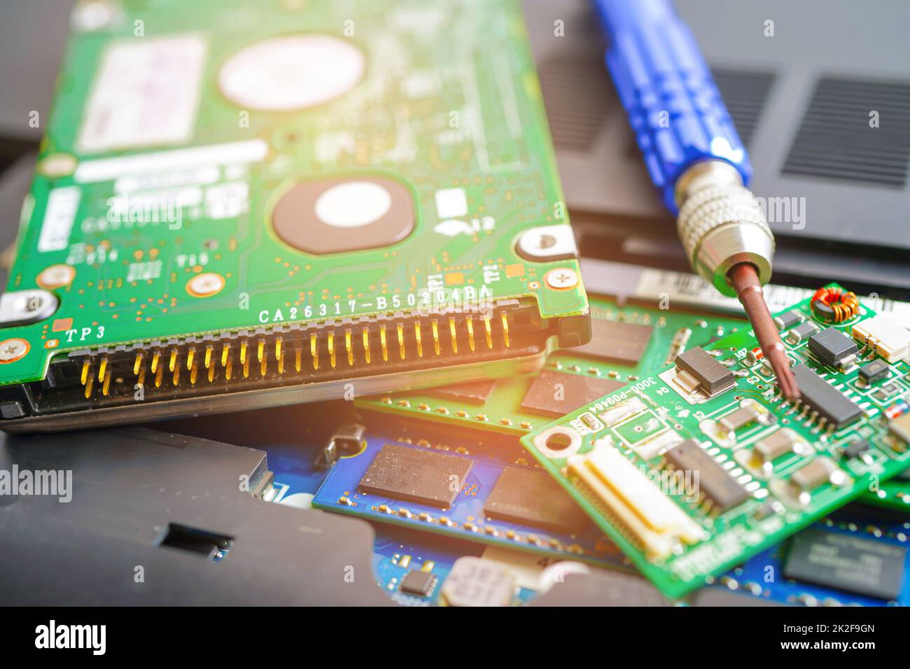 Repairing and upgrade circuit mainboard of notebook, electronic ...