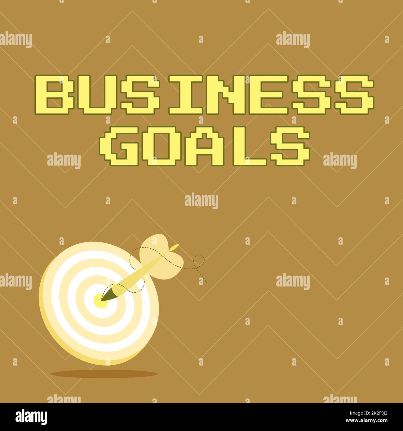 Text caption presenting Business Goals. Business approach Expectation ...