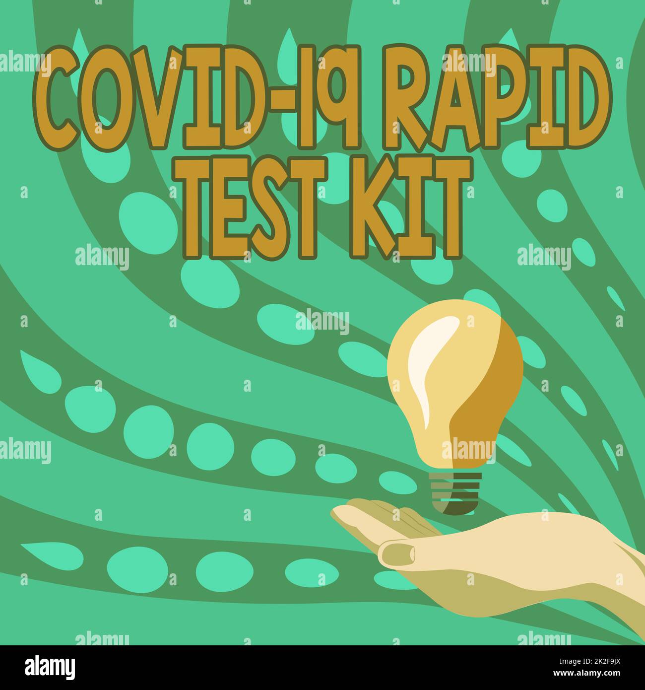 Inspiration showing sign Rapid Test Kit. Conceptual photo Emergency ...