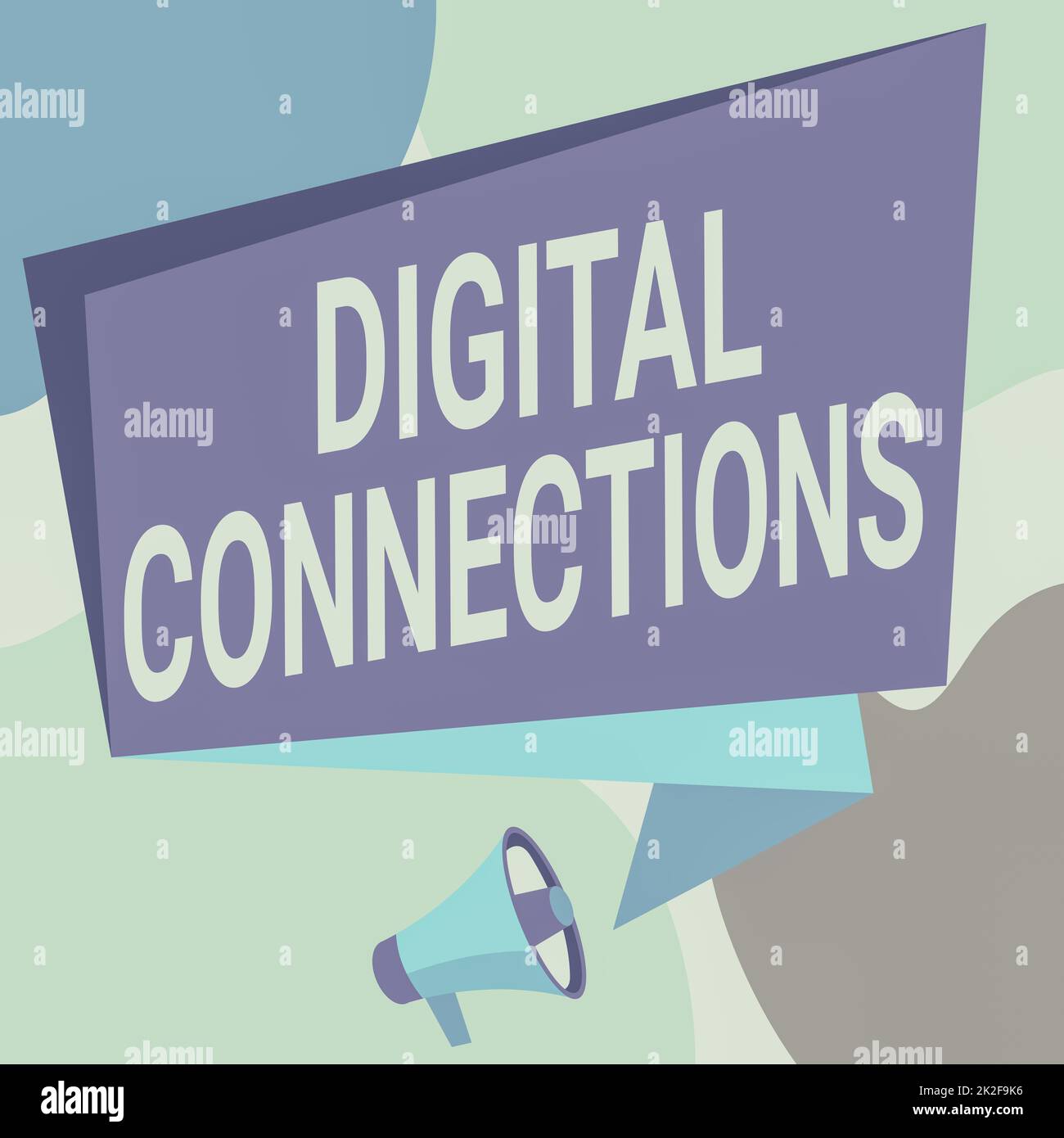 Text showing inspiration Digital Connections. Business overview ...