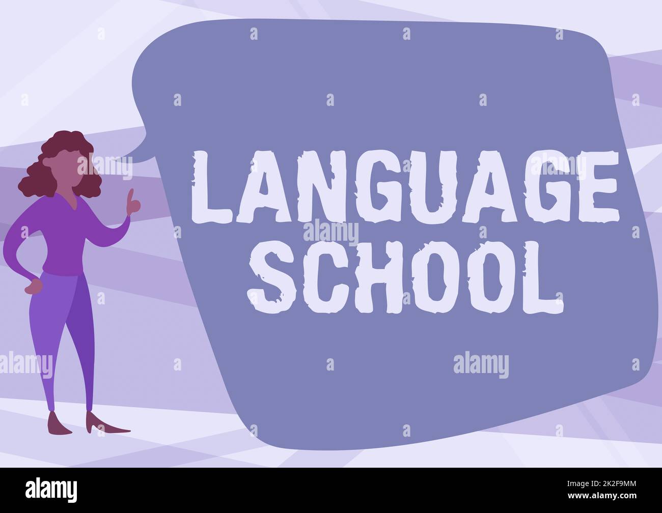 Writing displaying text Language School. Business concept educational ...