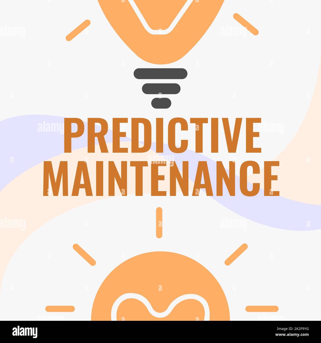 Text showing inspiration Predictive Maintenance. Business approach ...