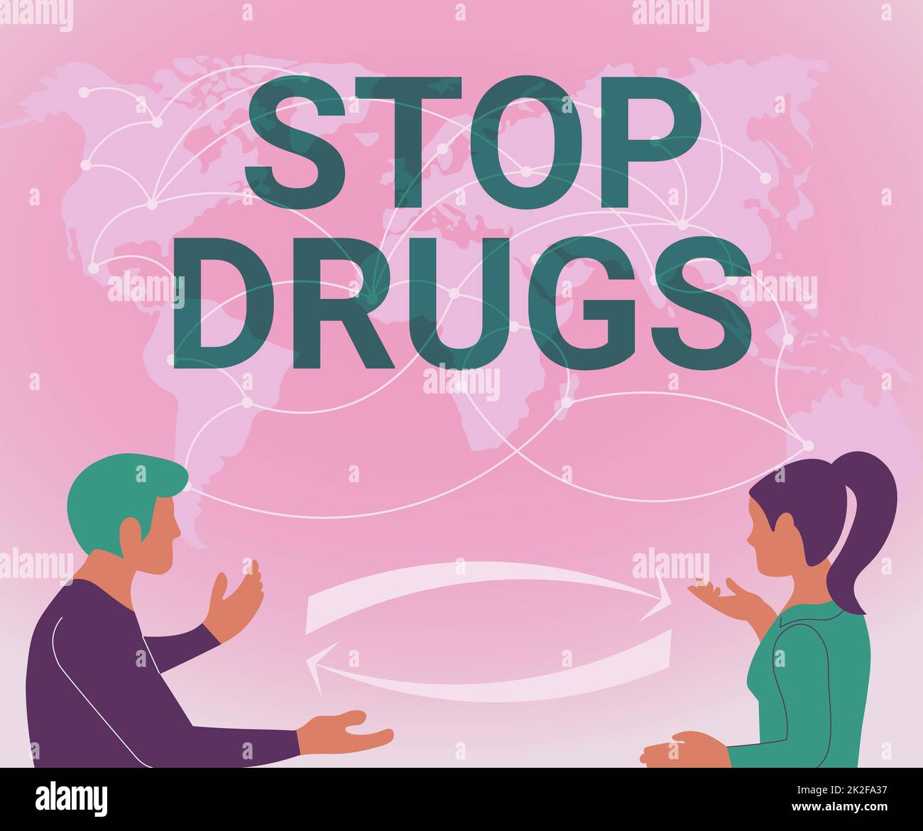 Conceptual caption Stop Drugs. Internet Concept put an end on ...