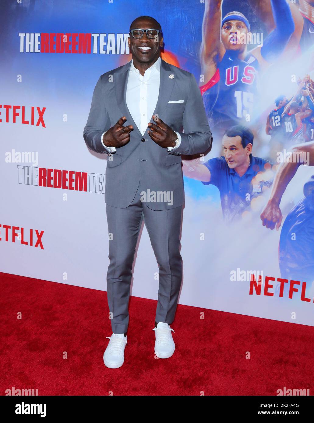 Hollywood, CA, September 22, 2022, Shannon Sharpe arrives at The ...