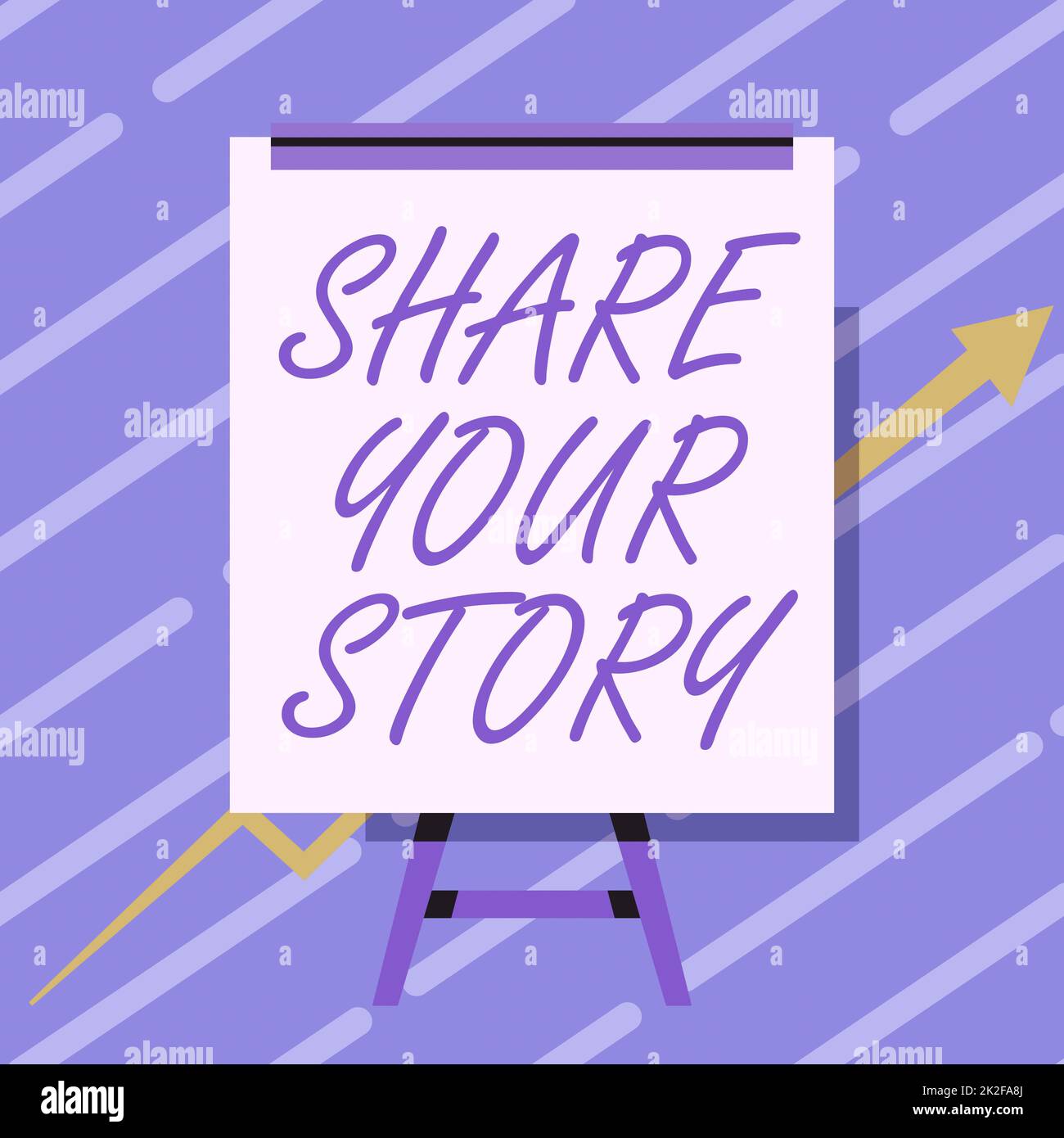Text showing inspiration Share Your Story. Business concept asking ...
