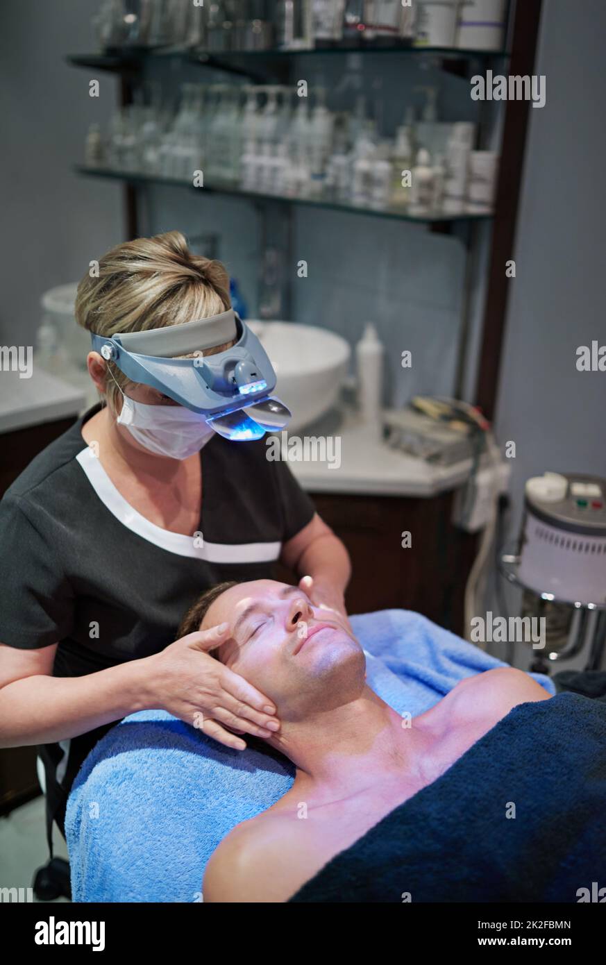 Man beauty skin smile hi-res stock photography and images - Alamy