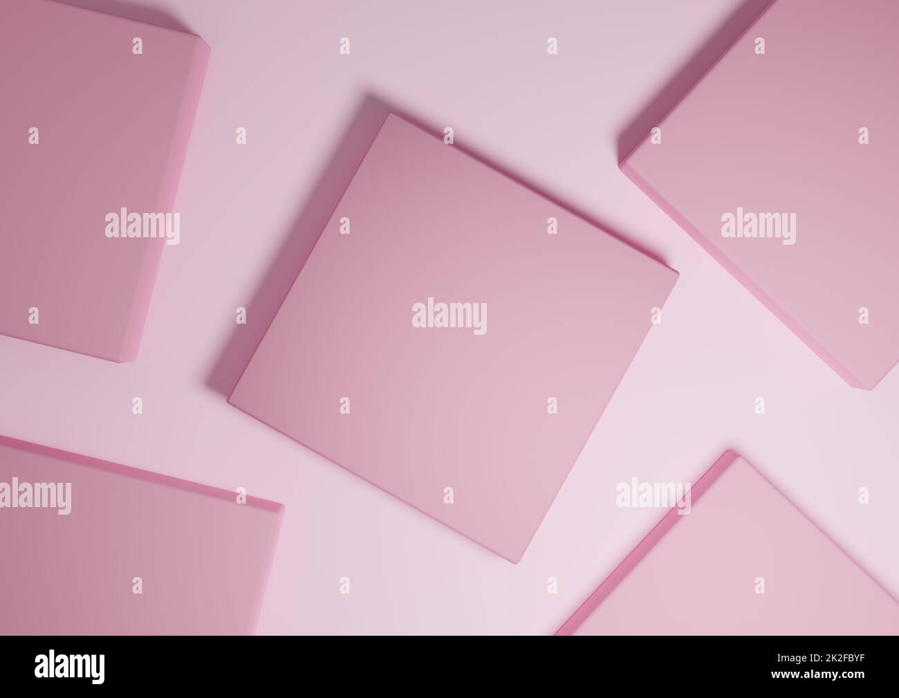 Light, pastel, lavender pink, 3D render minimal, simple top view flat ...