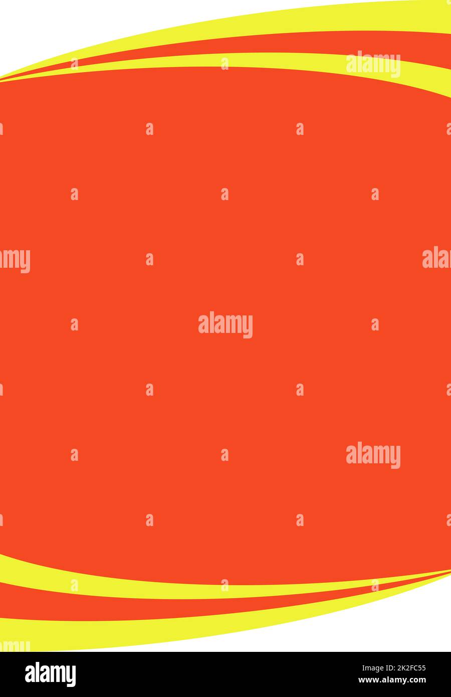 Red yellow white background template with curve Stock Photo - Alamy