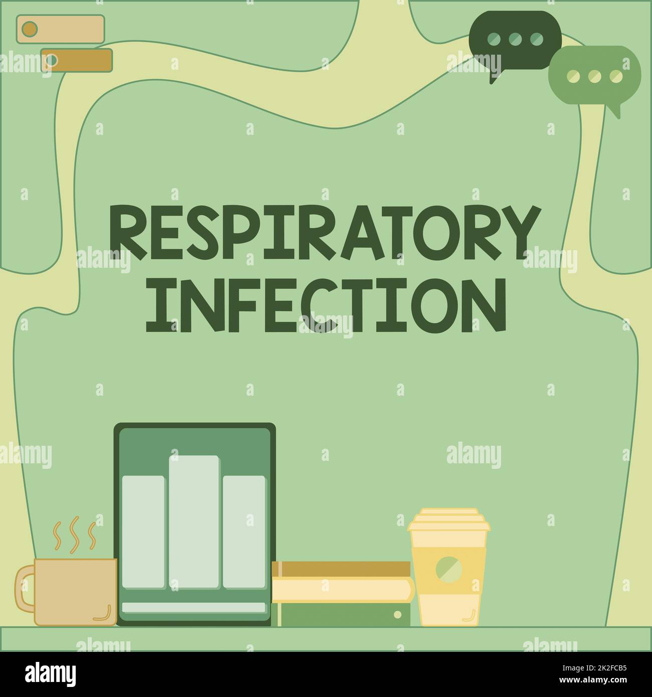 Handwriting text Respiratory Infection. Conceptual photo any infectious ...