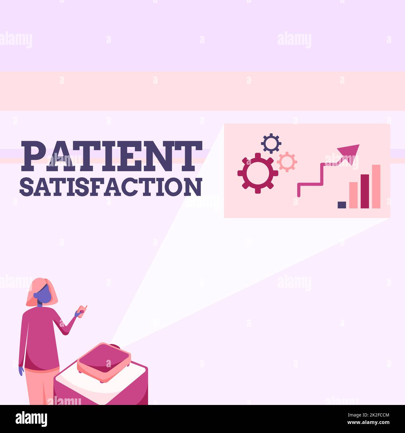 Conceptual display Patient Satisfaction. Business showcase Indicator ...