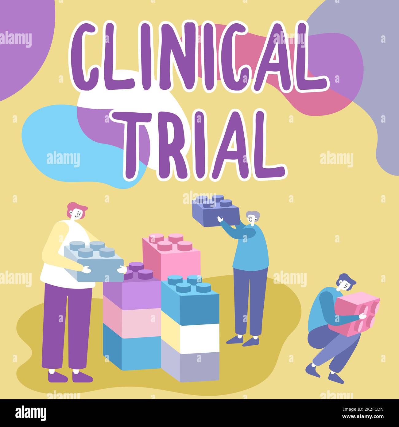 Text showing inspiration Clinical Trial. Concept meaning trials to ...