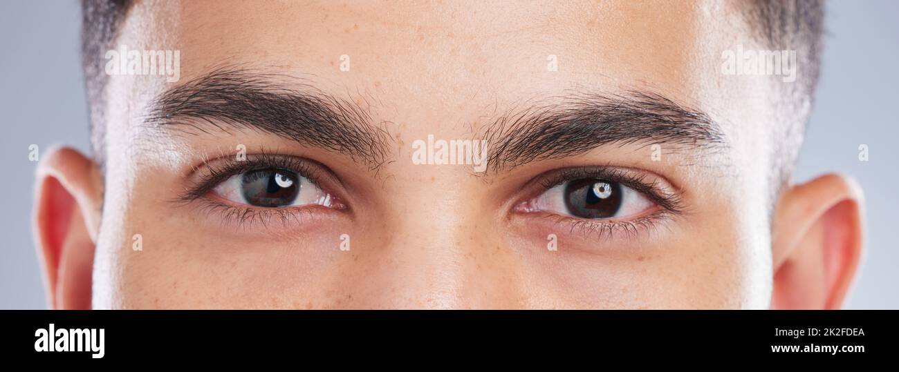 Mans eyes hi-res stock photography and images - Alamy