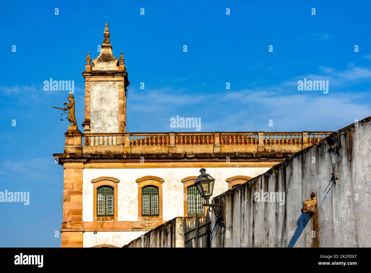 18th Century baroque colonial brazilian architecture Stock Photo - Alamy