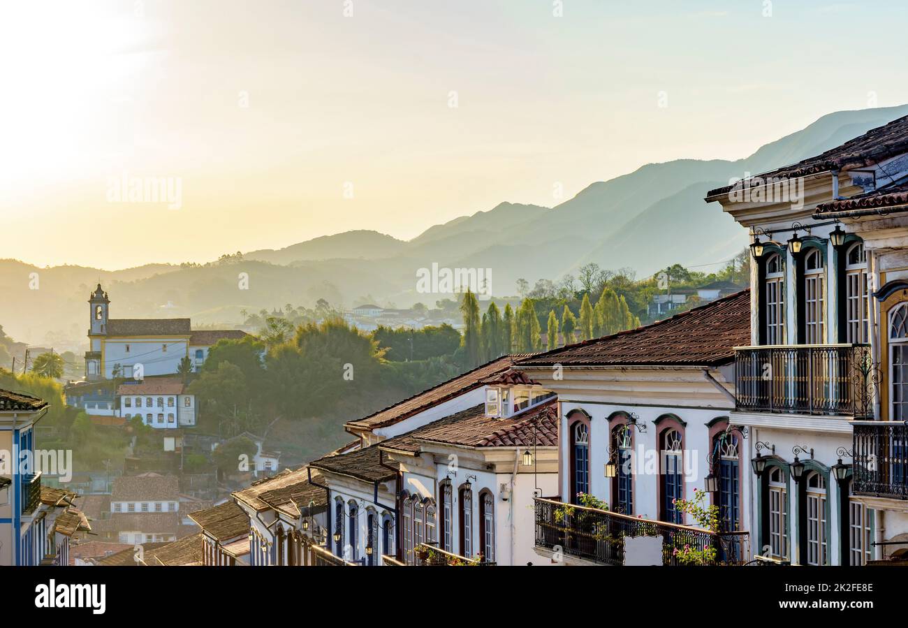 Old houses and churches in colonial architecture from the 18th century ...