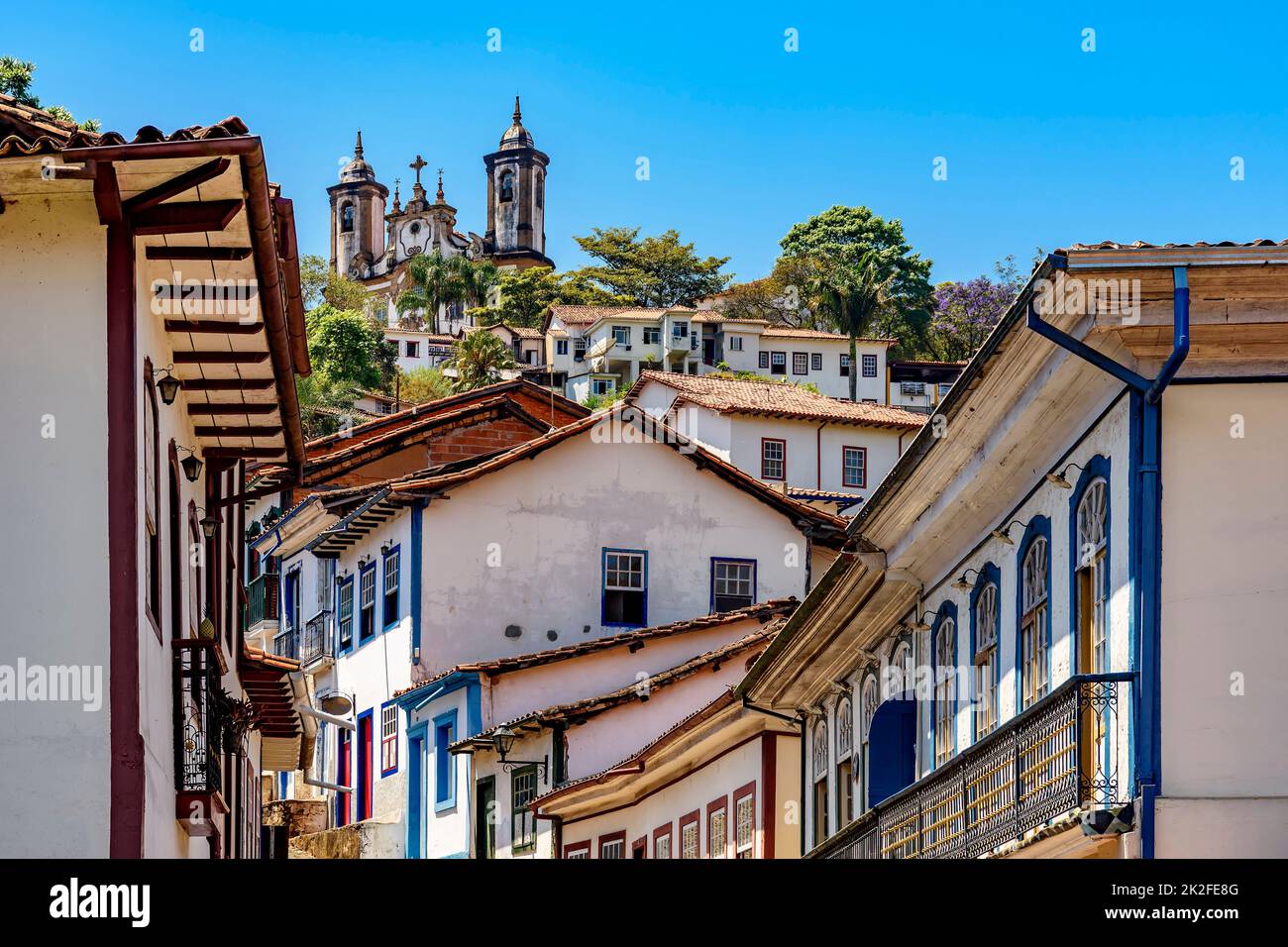 Old houses and churches in colonial architecture from the 18th century ...