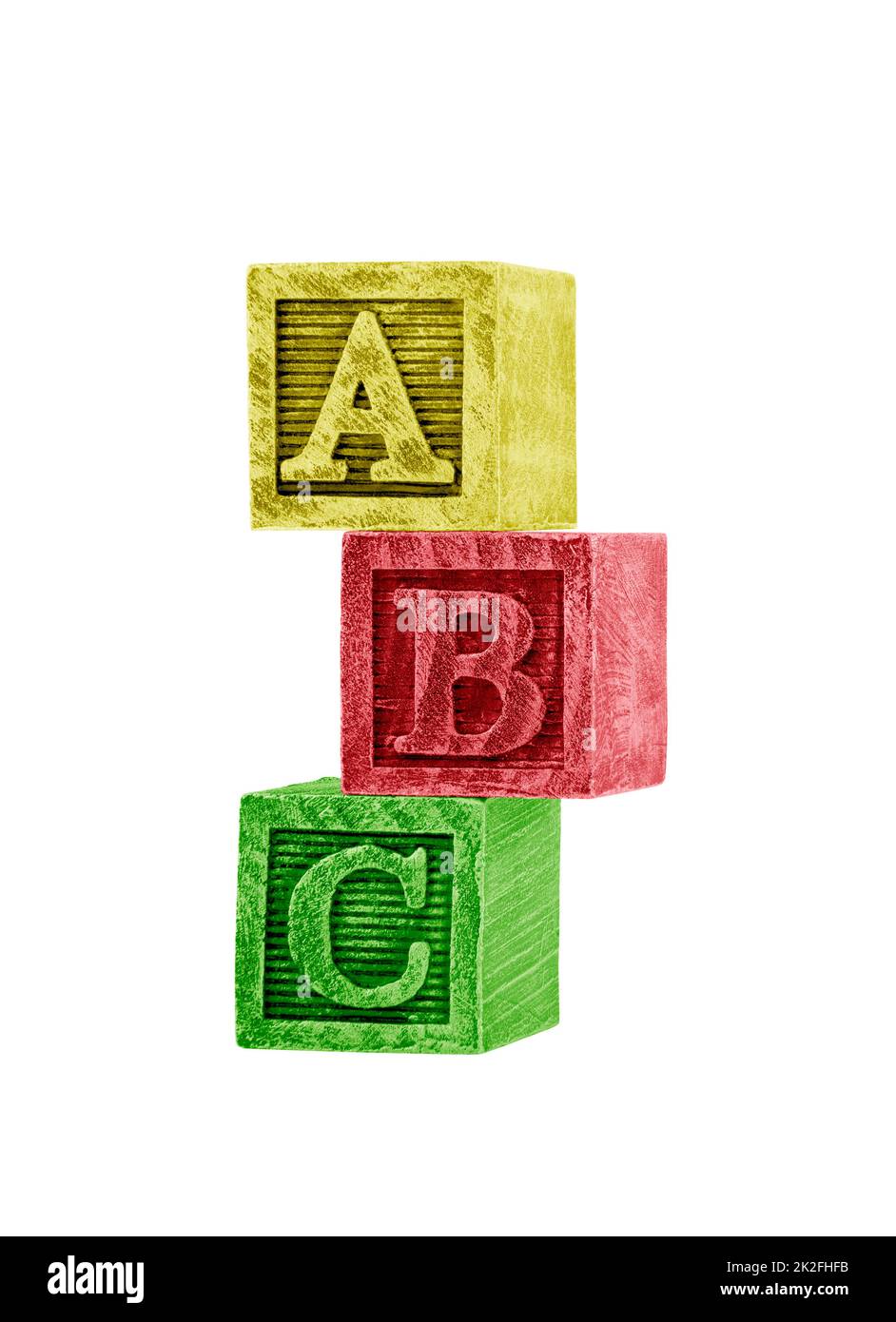 Alphabet wooden blocks hi-res stock photography and images - Alamy