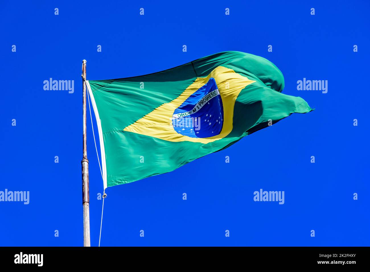 Brazilian pole flag hi-res stock photography and images - Alamy