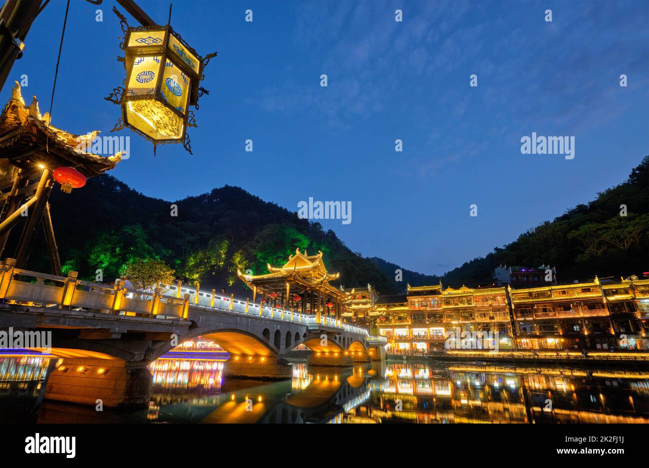 Feng Huang Ancient Town Phoenix Ancient Town , China Stock Photo - Alamy