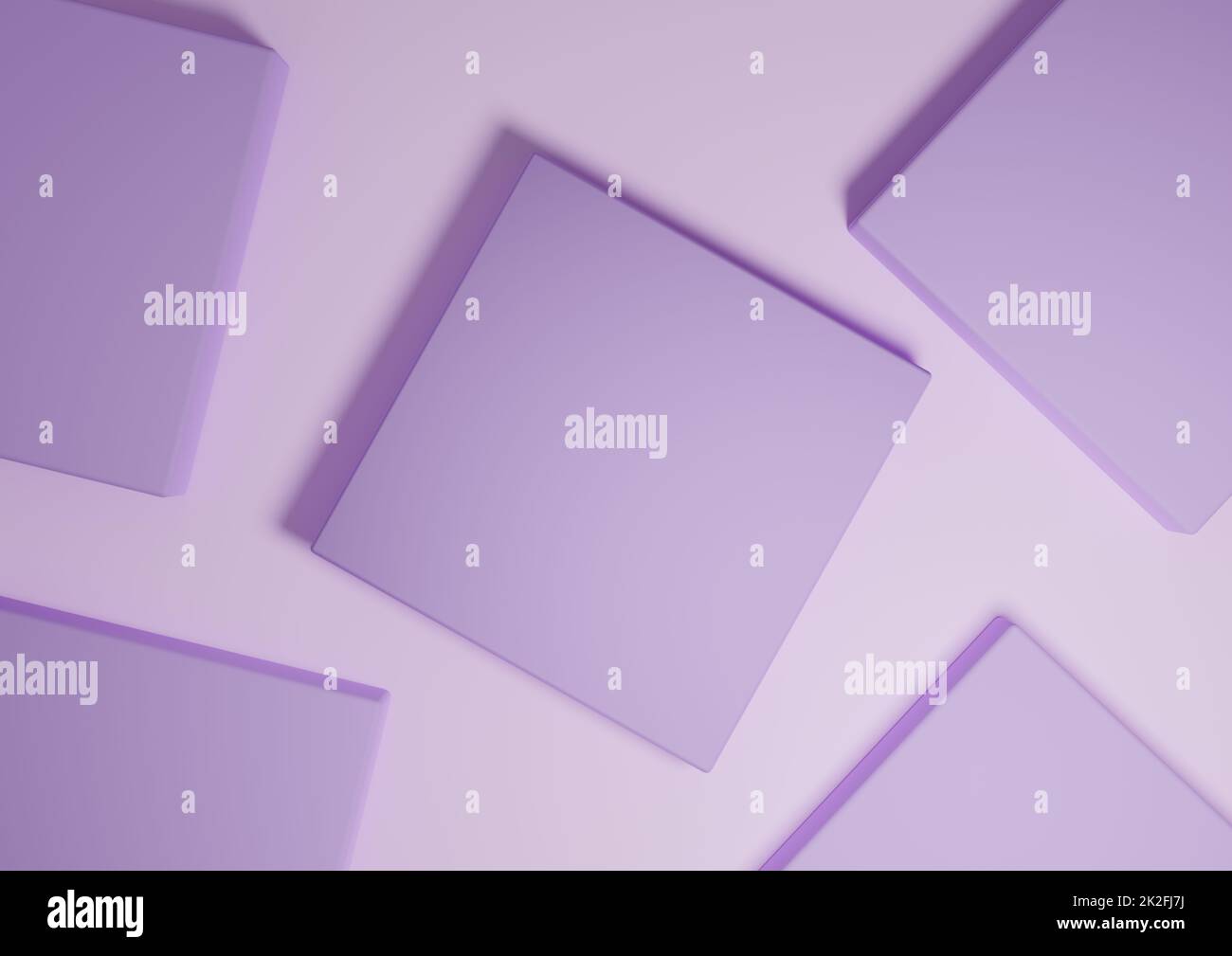 Light, pastel, lavender purple, 3D render minimal, simple top view flat ...