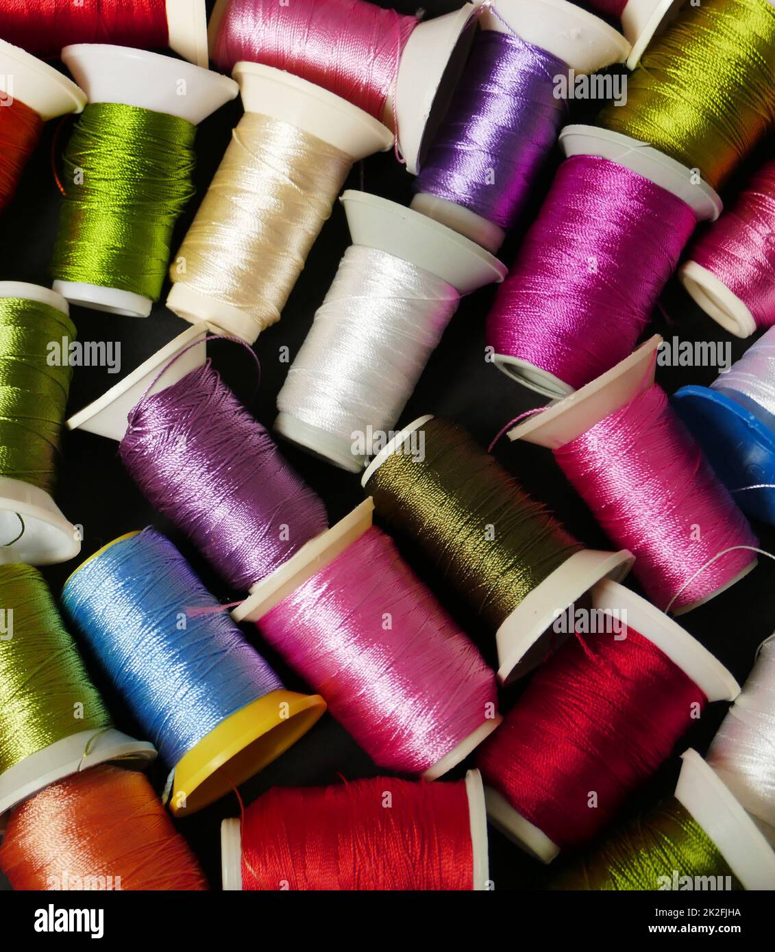 close-up colorful threads,craft threads,colorful lace knitting threads ...