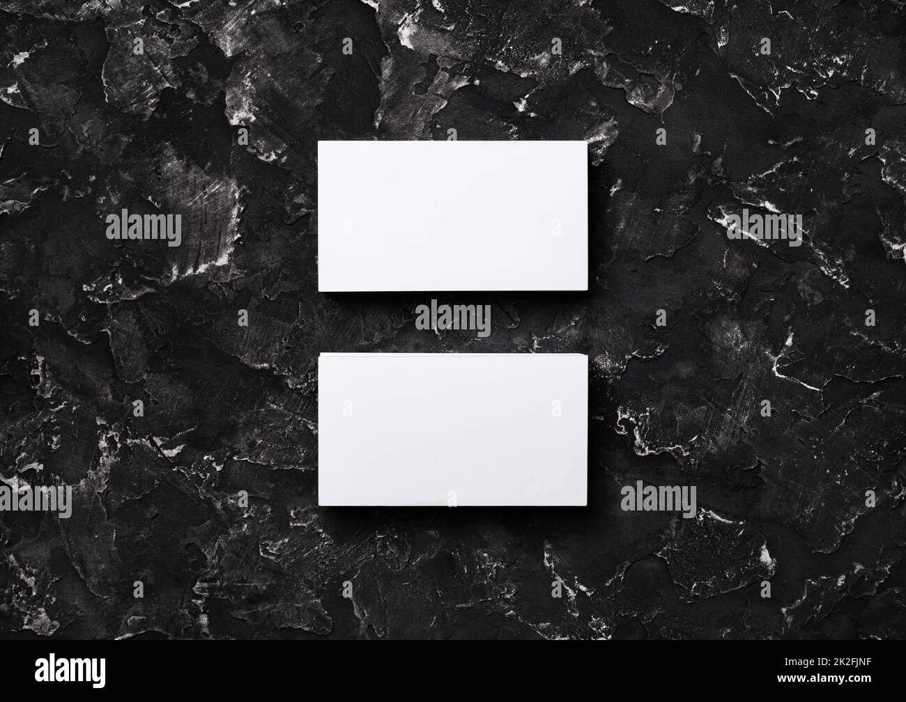 Two white business cards hi-res stock photography and images - Alamy