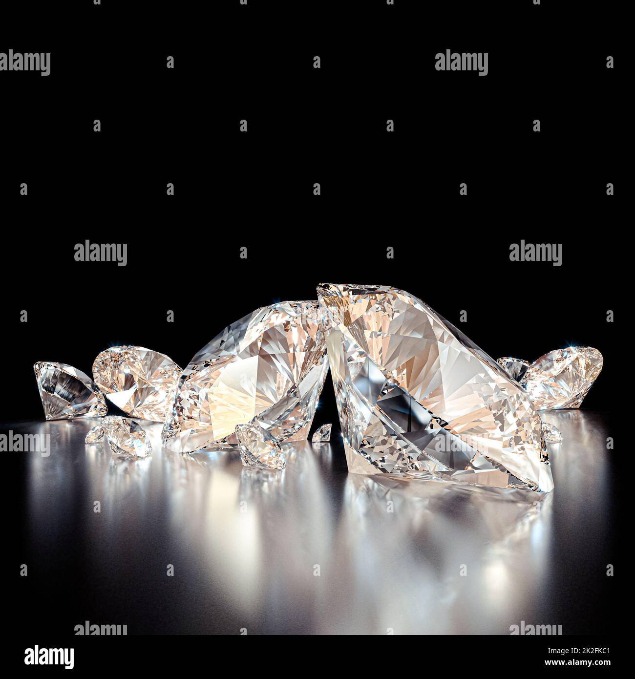 Group of diamonds hi-res stock photography and images - Alamy