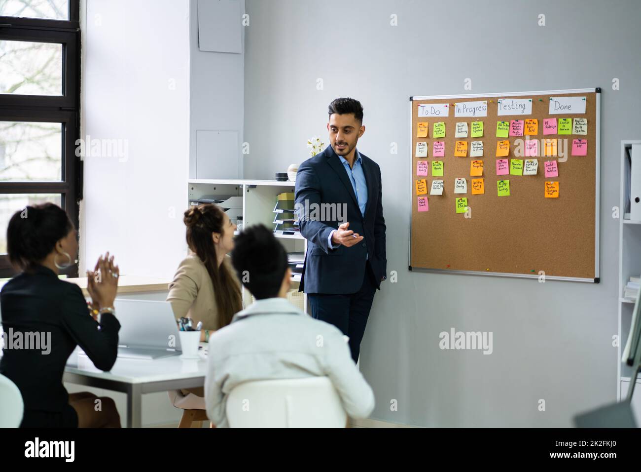 Scrum task board kanban hi-res stock photography and images - Alamy