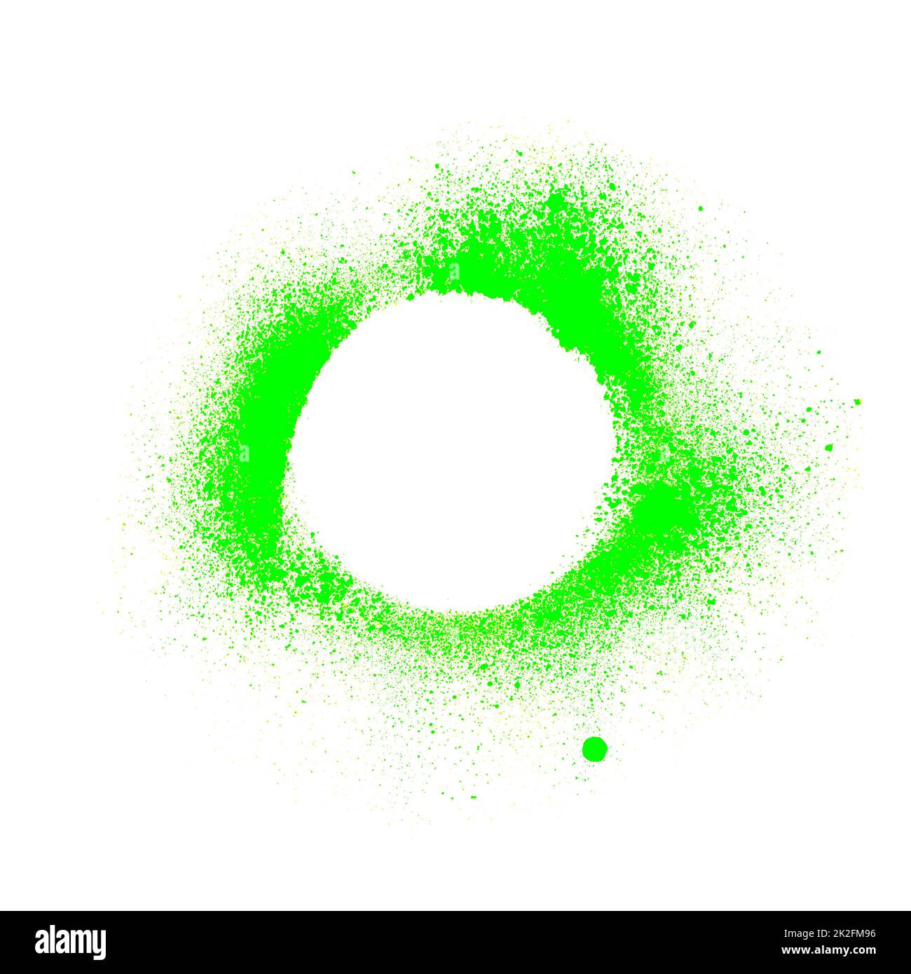 Graffiti circle made with graffiti spray Stock Photo - Alamy