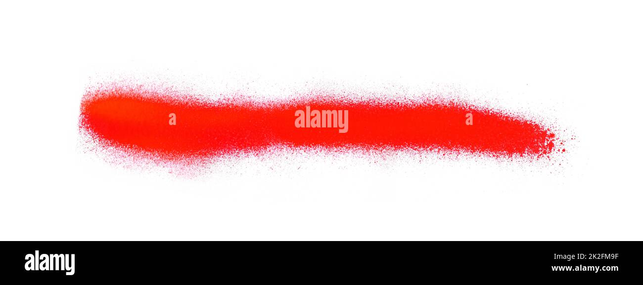Graffiti banner - Hand drawn with red color Stock Photo - Alamy
