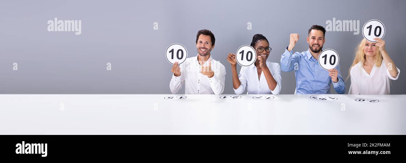 Judges panel hi-res stock photography and images - Alamy