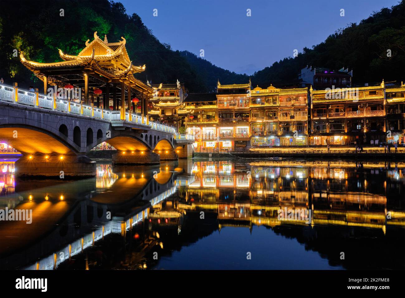 Feng Huang Ancient Town Phoenix Ancient Town , China Stock Photo - Alamy