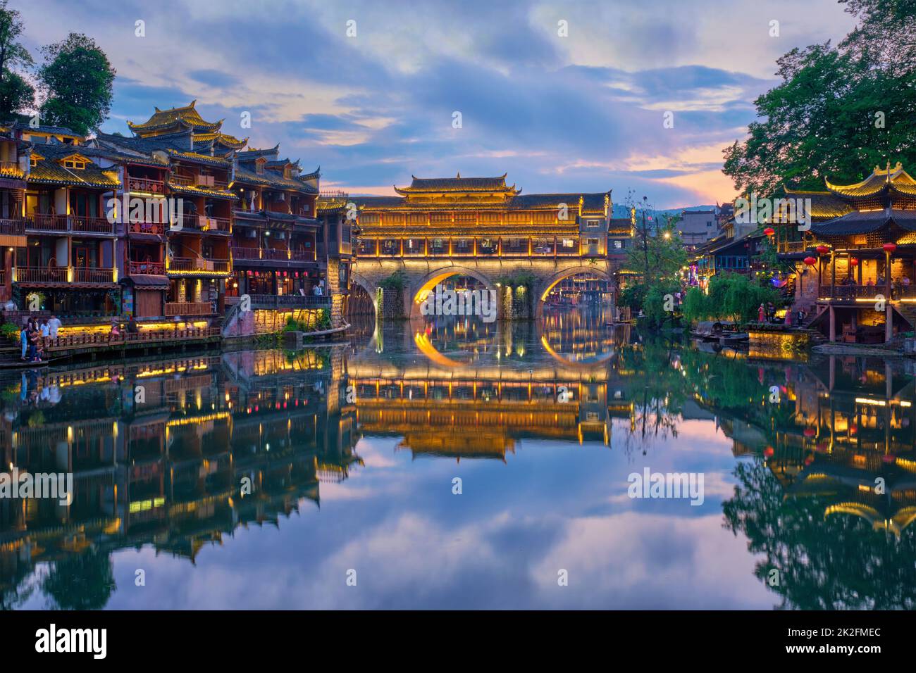 Feng Huang Ancient Town Phoenix Ancient Town , China Stock Photo - Alamy