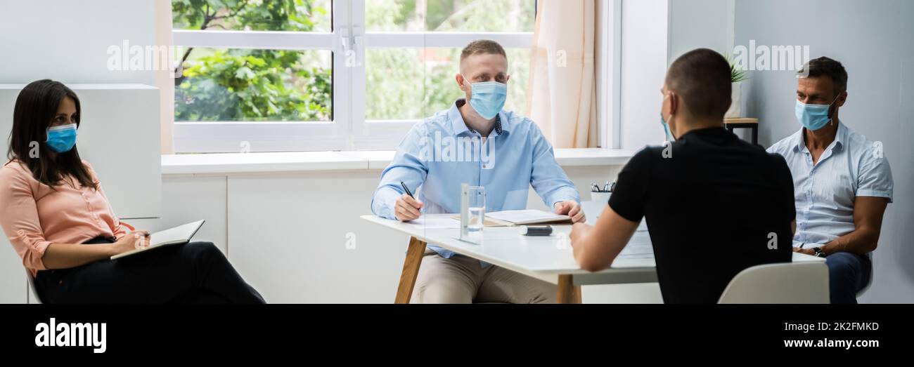 Job Interview Business Meeting Stock Photo - Alamy