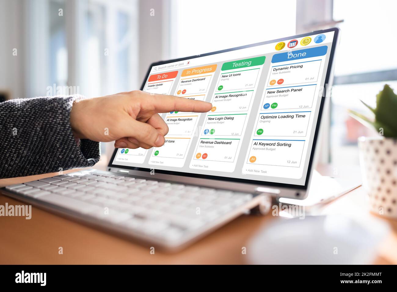 Agile scrum hi-res stock photography and images - Alamy