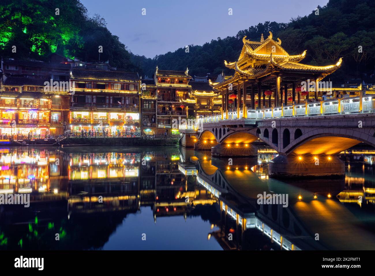 Feng Huang Ancient Town Phoenix Ancient Town , China Stock Photo - Alamy
