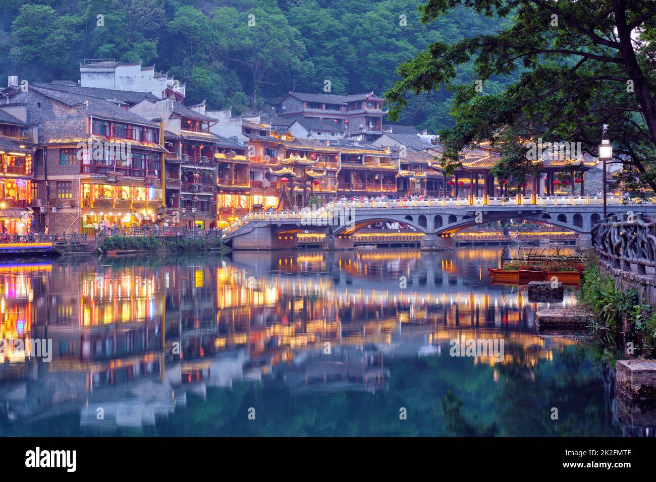 Feng Huang Ancient Town Phoenix Ancient Town , China Stock Photo - Alamy