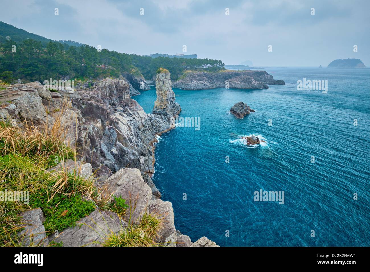 Oedolgae Rock, Jeju island, South Korea Stock Photo - Alamy