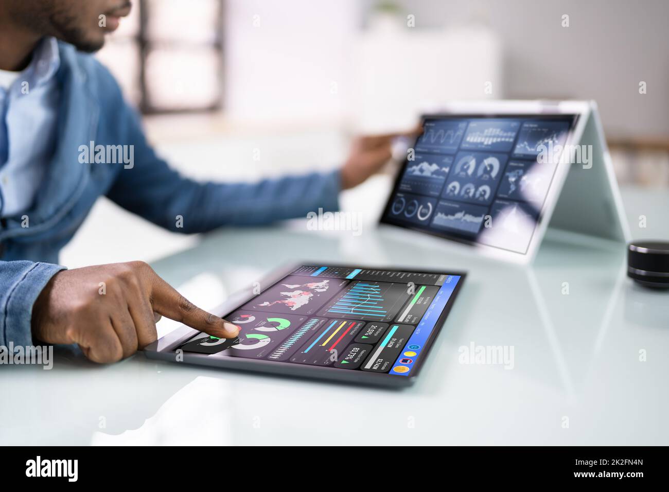 KPI Data Analytics Dashboard Stock Photo - Alamy