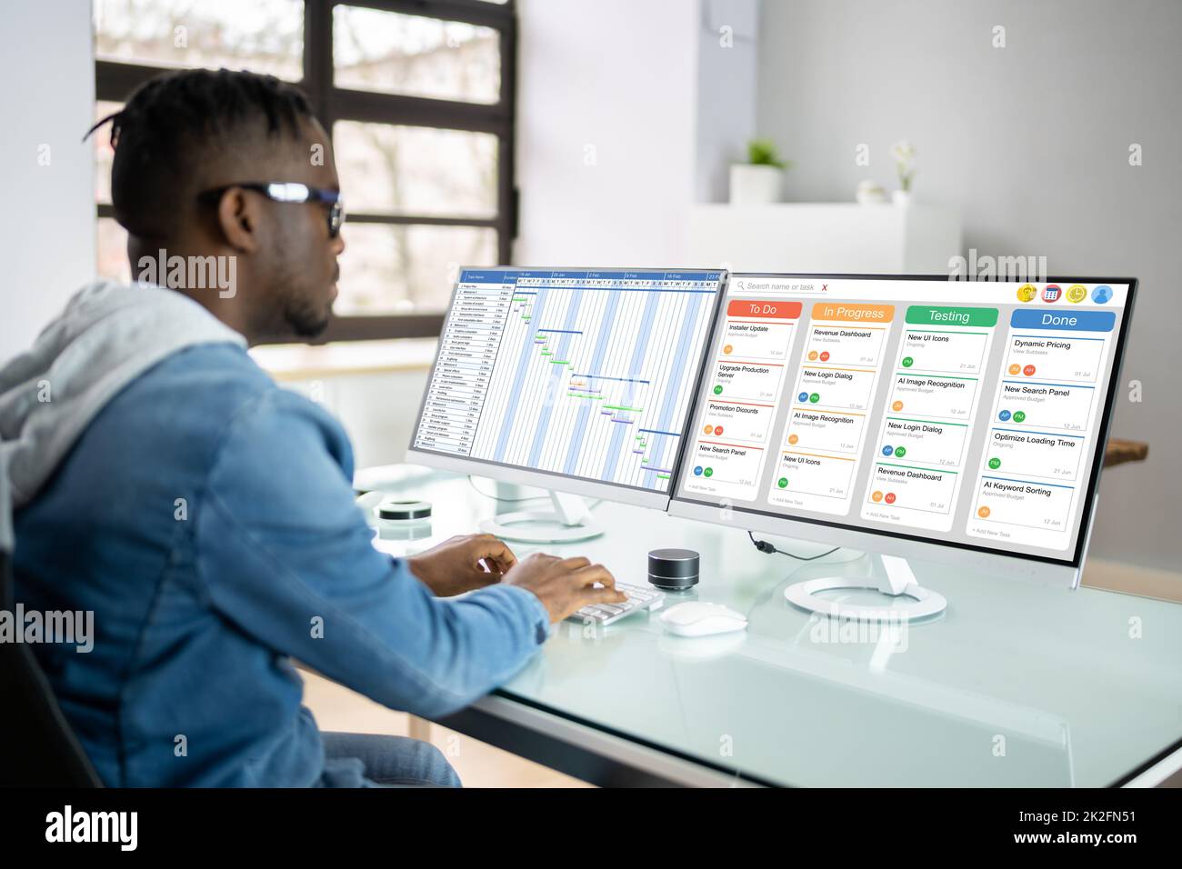 Calendar And Schedule List Chart Stock Photo - Alamy