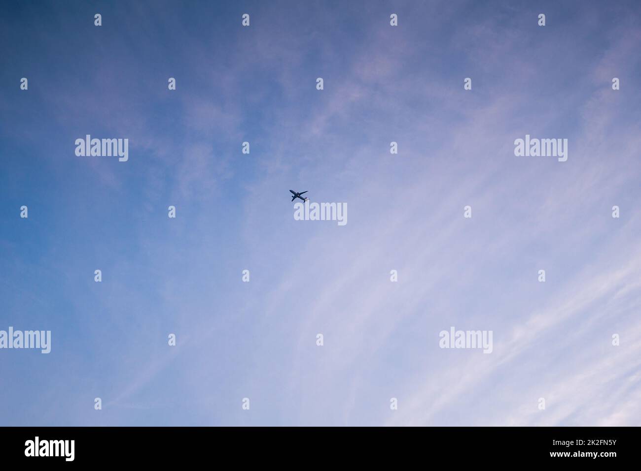 Wallpaper with sky and a little plane hi-res stock photography and ...