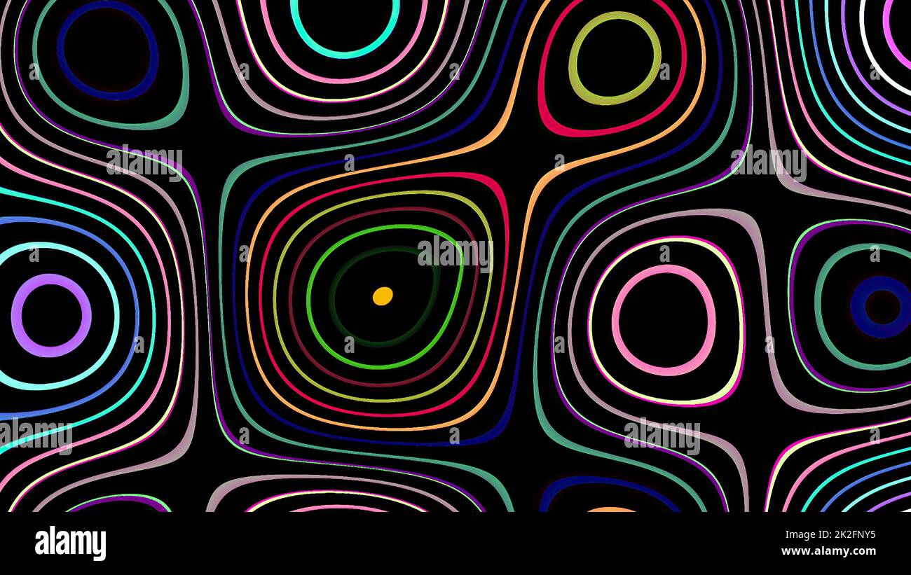 Abstract colorful psychedelic graphics background Stock Photo - Alamy