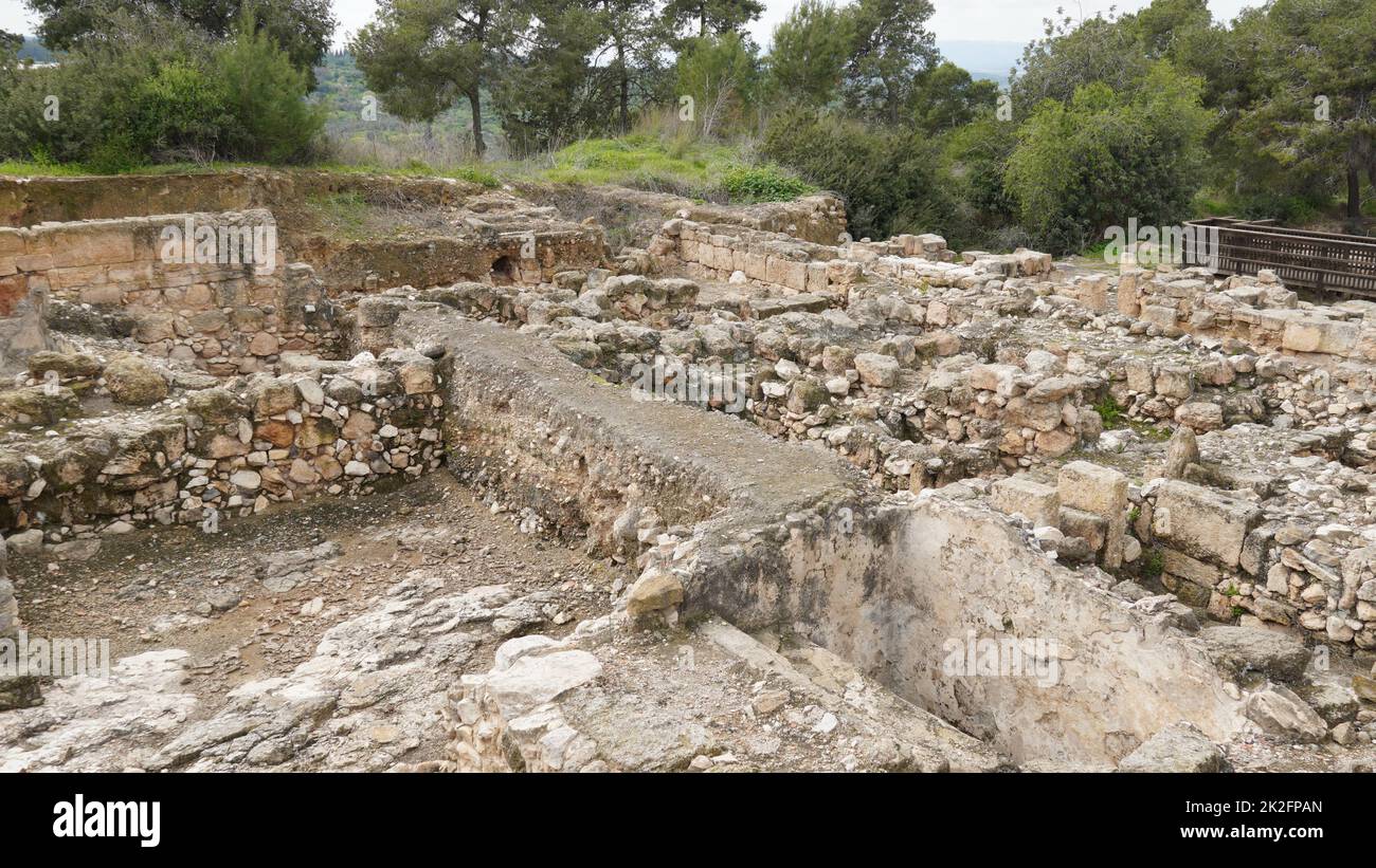Archaeological excavations and ruins of the ancient roman- and talmudic ...