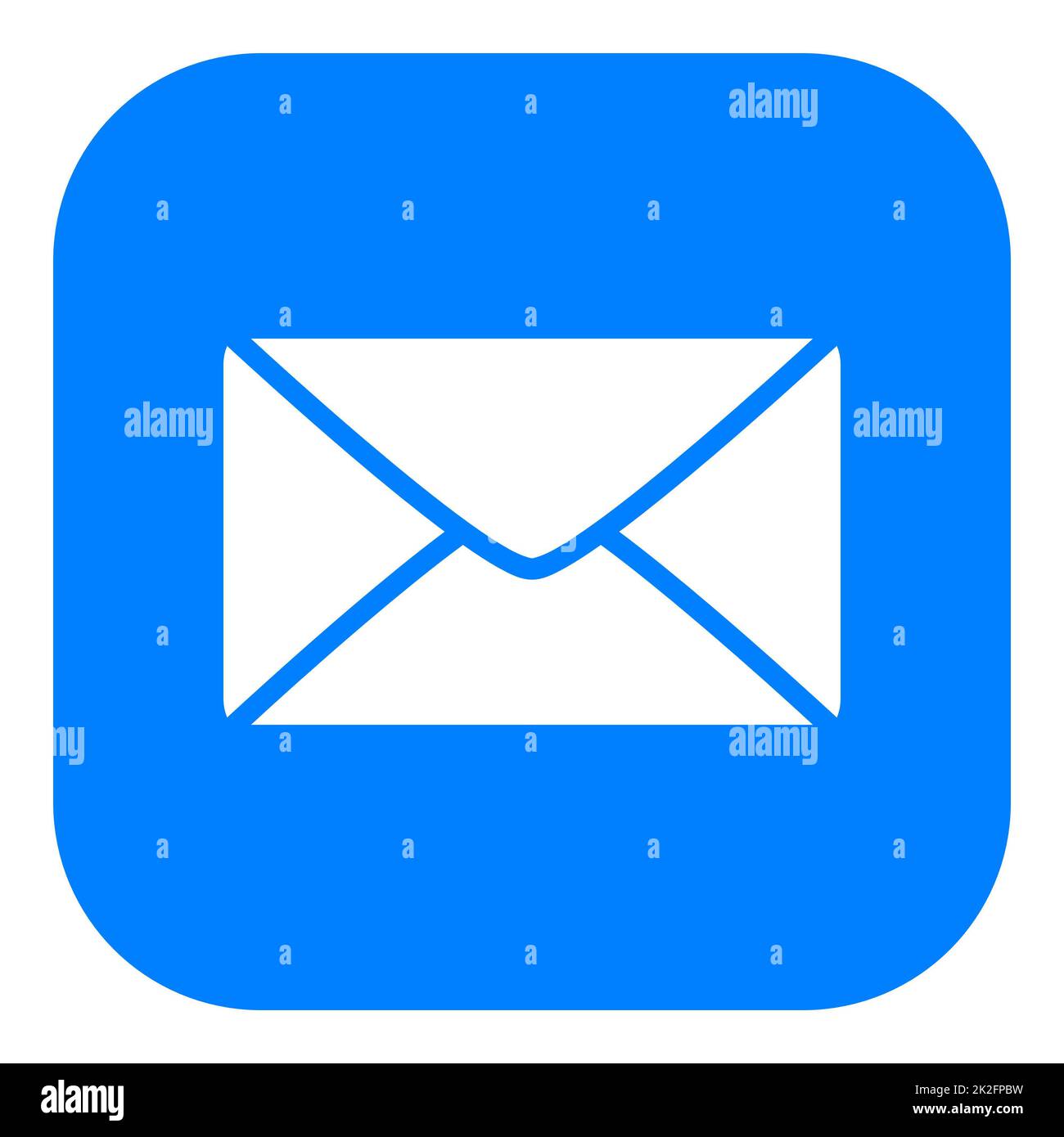 Envelope and app icon Stock Photo - Alamy