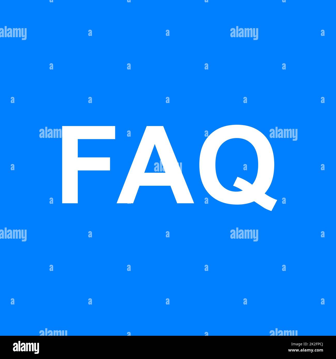 FAQ and background Stock Photo - Alamy