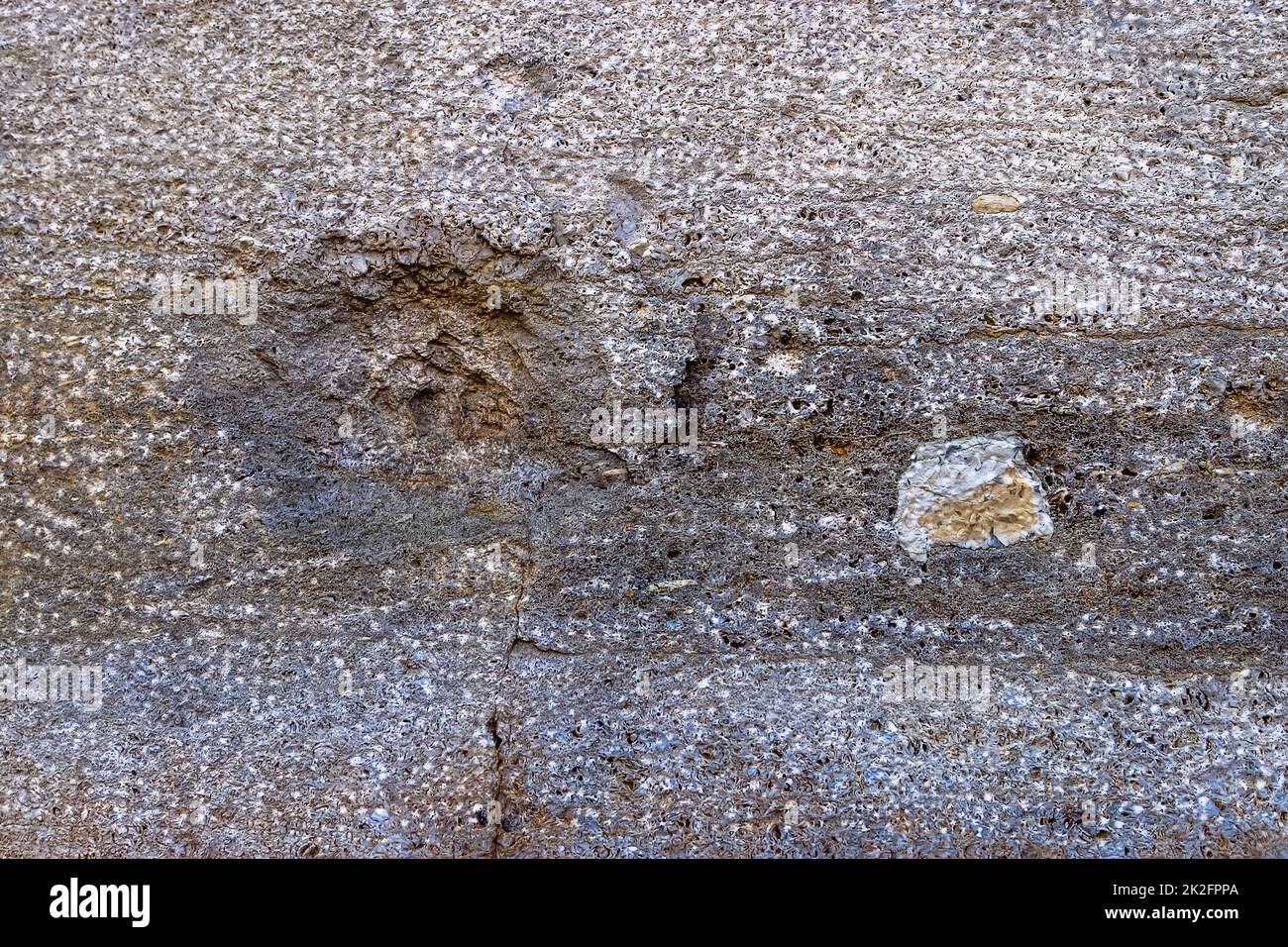Aged concrete walls on modern and hostorical buildings with cracks and ...
