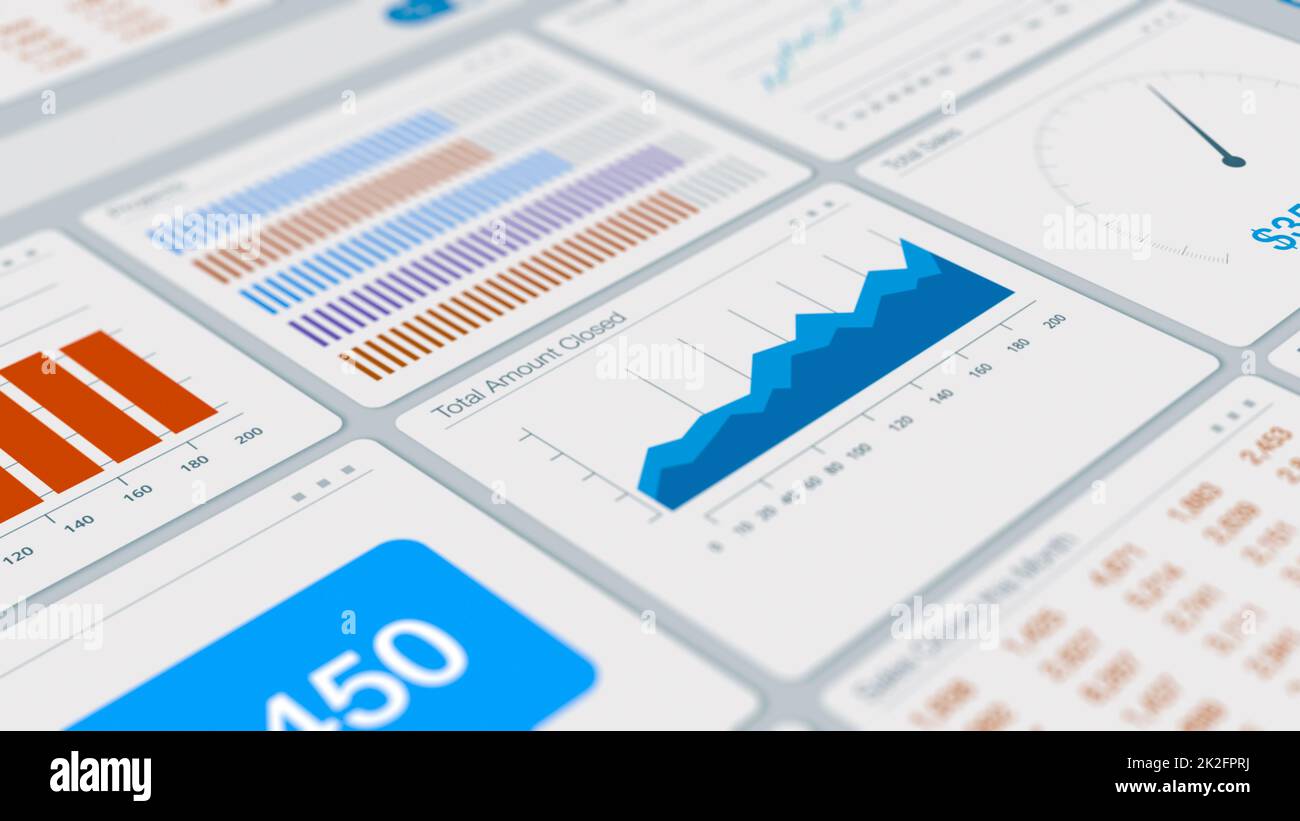 Sales dashboard software hi-res stock photography and images - Alamy