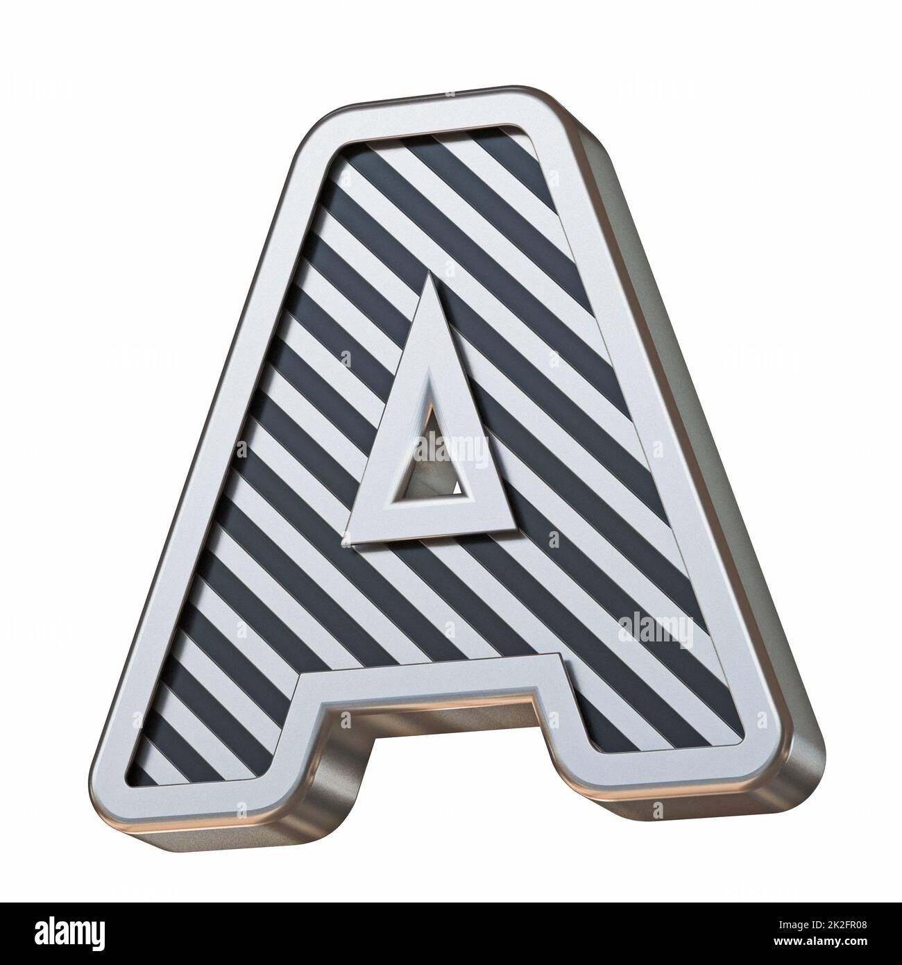 Decorative letter a black and white Cut Out Stock Images & Pictures - Alamy